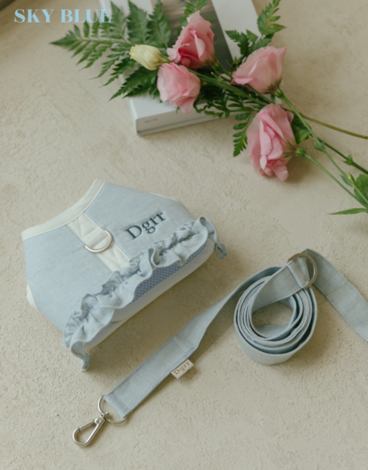 【予約】Hug me Harness (SkyBlue) | CLOVER