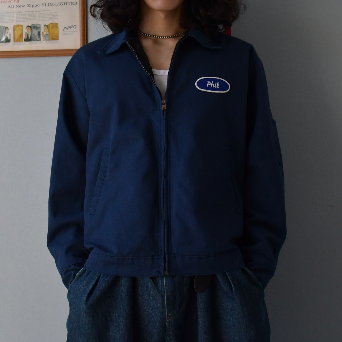 00s work jacket | natume