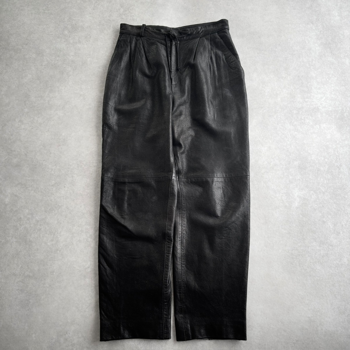 90s Lamb leather slacks | Norm