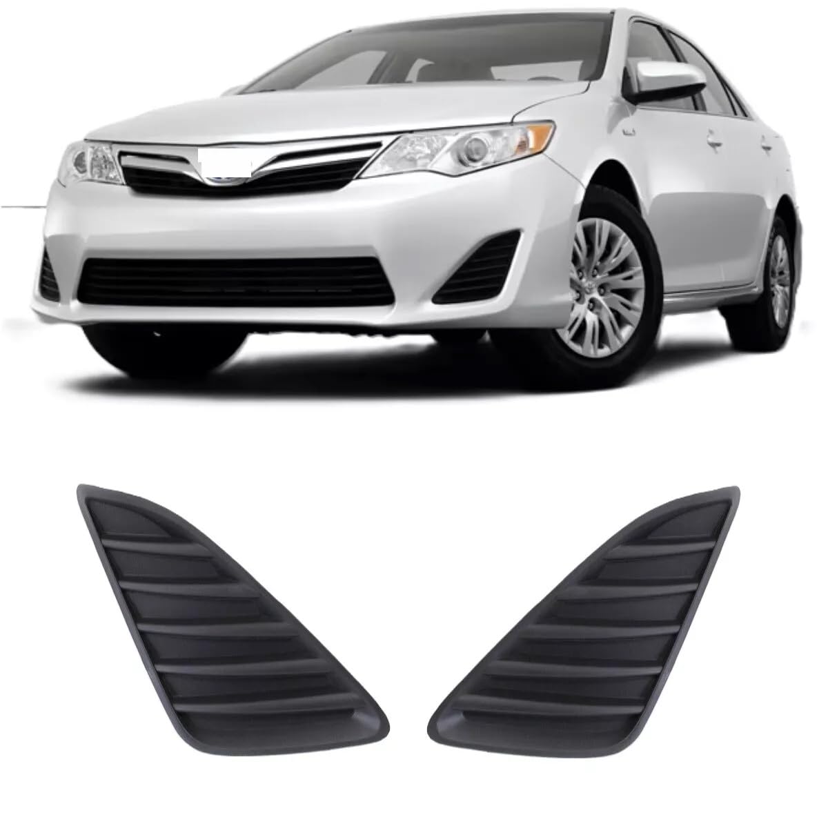 Perfit Liner Front Right Foglamp Cover Cover Bumper Grill Grill Insert ...