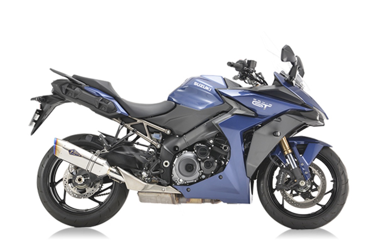 GSX-S1000GT('22～) GTスペック スリップオン チタンポリッシュ[GS19-T3ST] | アールズ・ギア-オンラインショップ