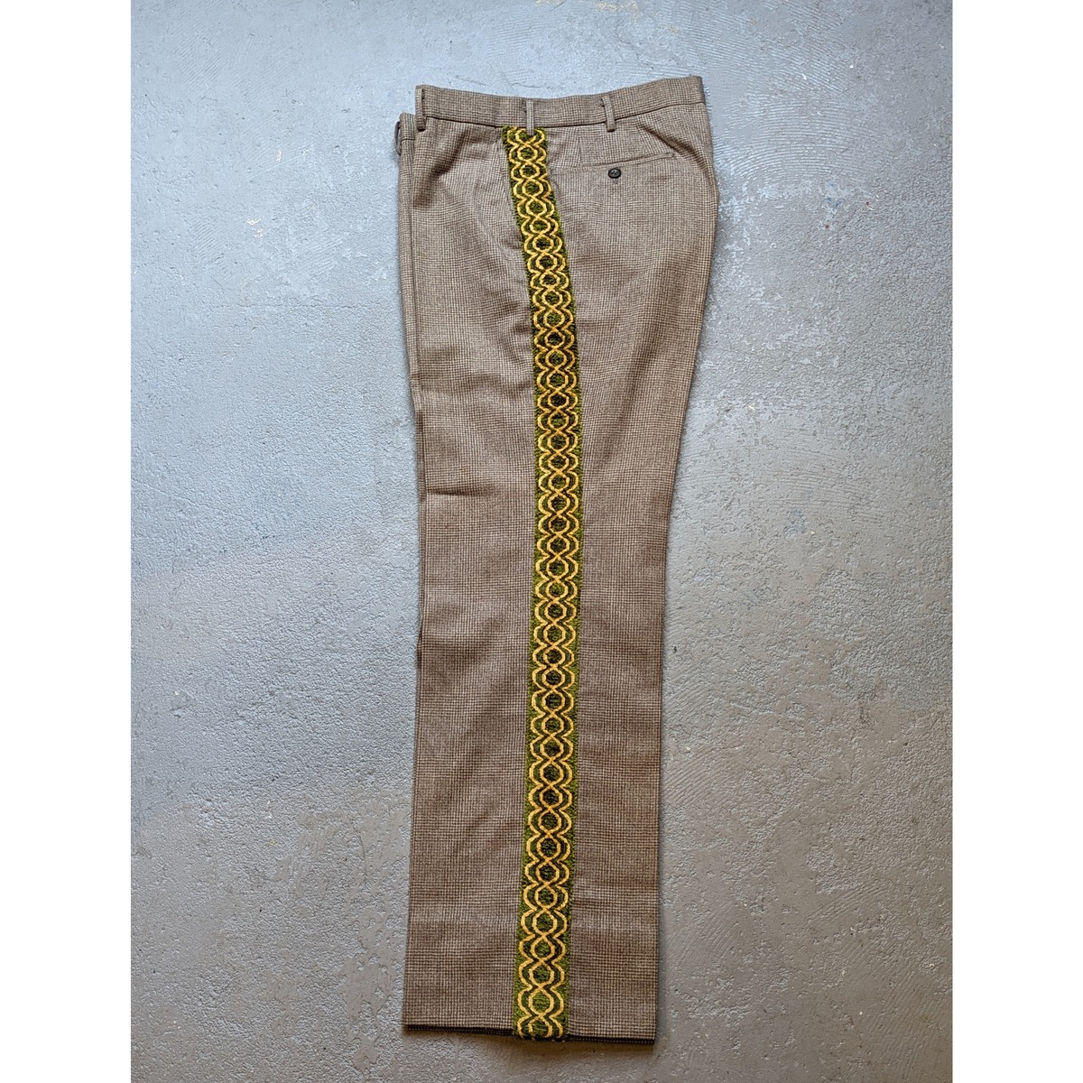 【ARCANA】Vintage Slacks Pants “Side Line Remake” W42 | THE END