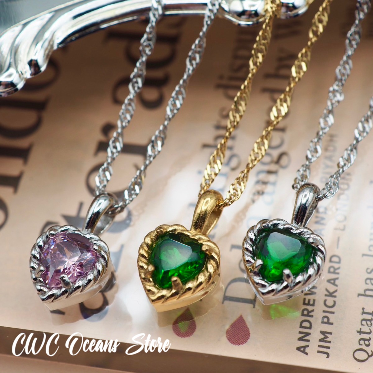 Princess heart necklace | CWC Oceans Store