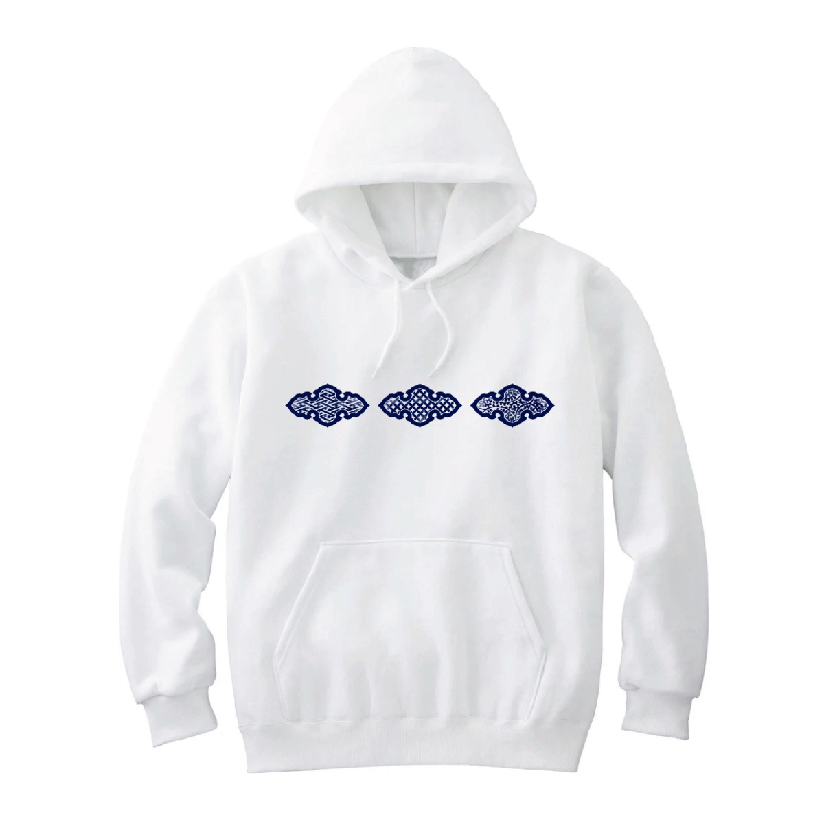 SARAYAMA BLUE "GOSU"print Parker_ZIMON MADOE 1 | IWAO DESIGN