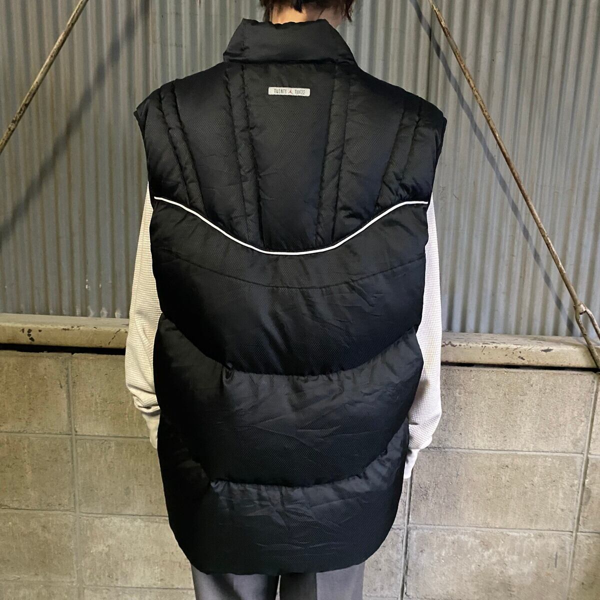 NIKE ナイキ AIR JORDAN エア ジョーダン ダウンベスト メンズ2XL相当 古着 ブラック【ベスト】 | cave 古着屋【公式 ...