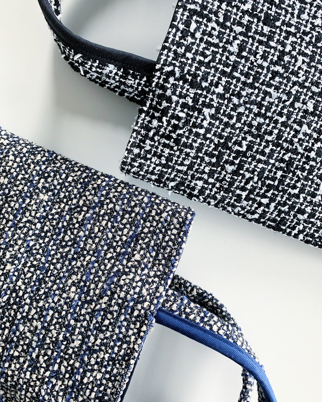 BIBI bag. “MINI” tweed KON 2023AW | BIBI bag presented by BIBI soeurs.
