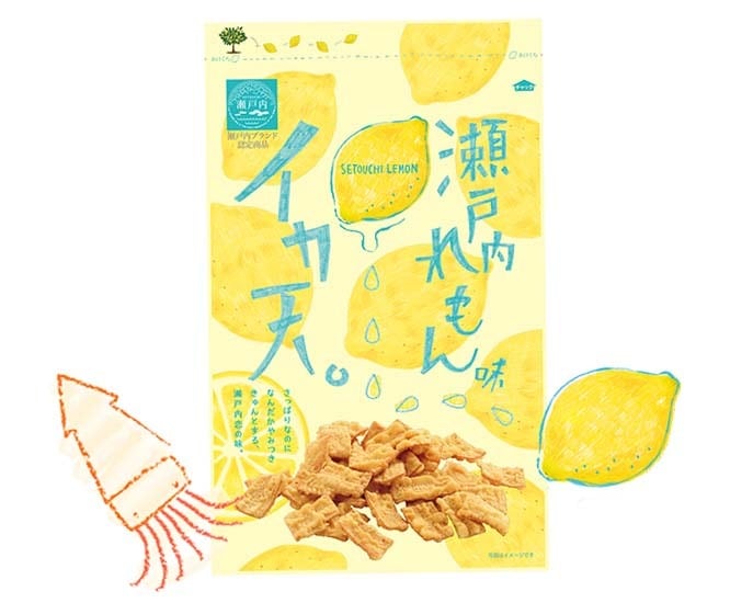 まるか食品 イカ天 瀬戸内れもん味 | 和雑貨 四季彩堂