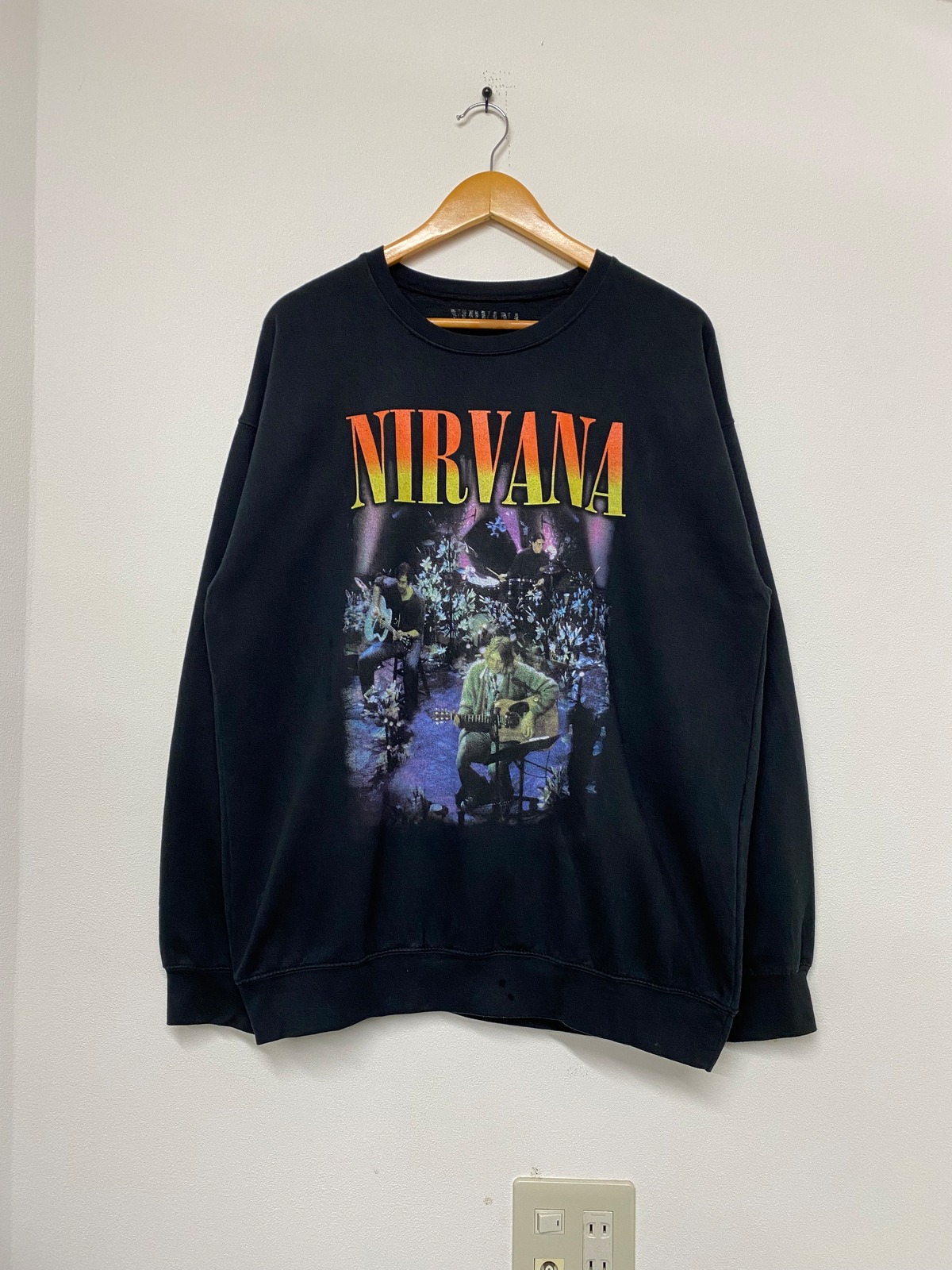 Nirvana MTV Unplugged In New York '93 Crewneck Sweater/L-XL | ACIDHOUSE ...
