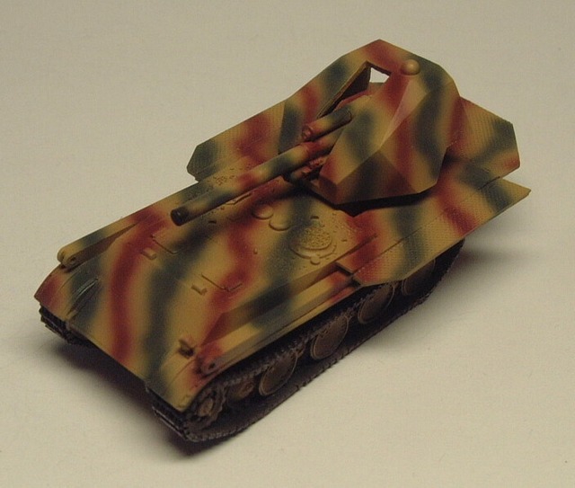 GP-1262B ヴァッフェントレーガー 150mm クルップ車案 Waffentrager 150mm Krupp ドイツ1/144 塗装 ...