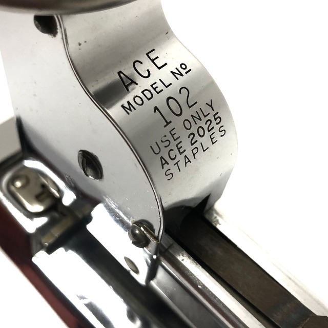 50s "ACE FASTENER Co" 102 STAPLER | Amerique