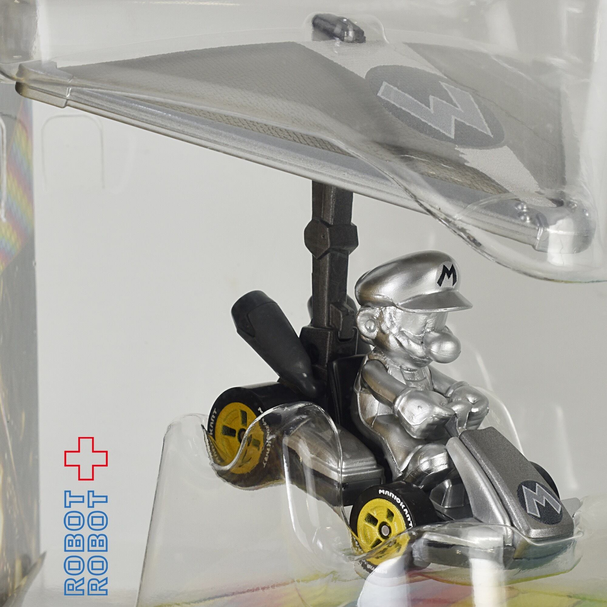 ホットウィール マリオカート メタルマリオ パワーグライダー シルバー SDCC 2019 限定 | ROBOTROBOT