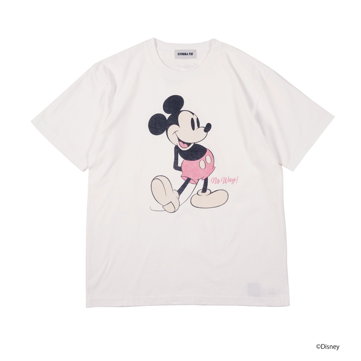 Mickey Mouse × CURRY TO T(WHITE） | curryto