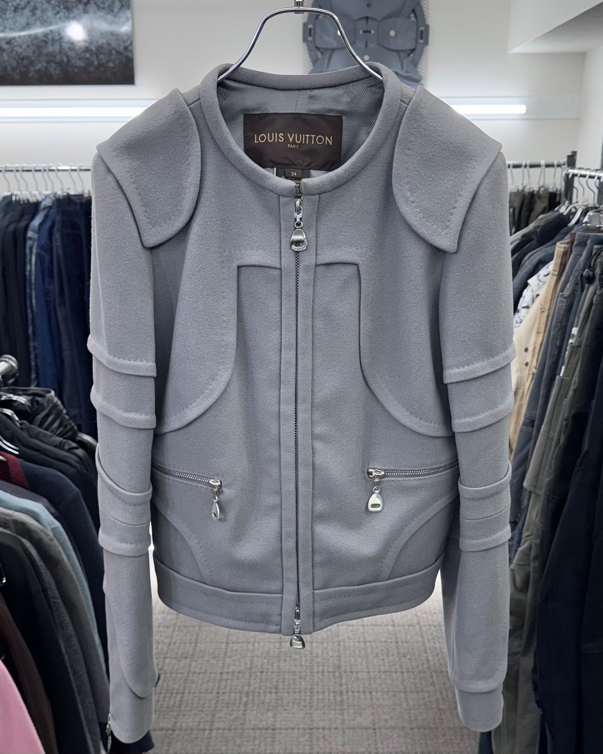 AW2003 LOUIS VUITTON BY MARC JACOBS ARMOR JACKET | ZSC