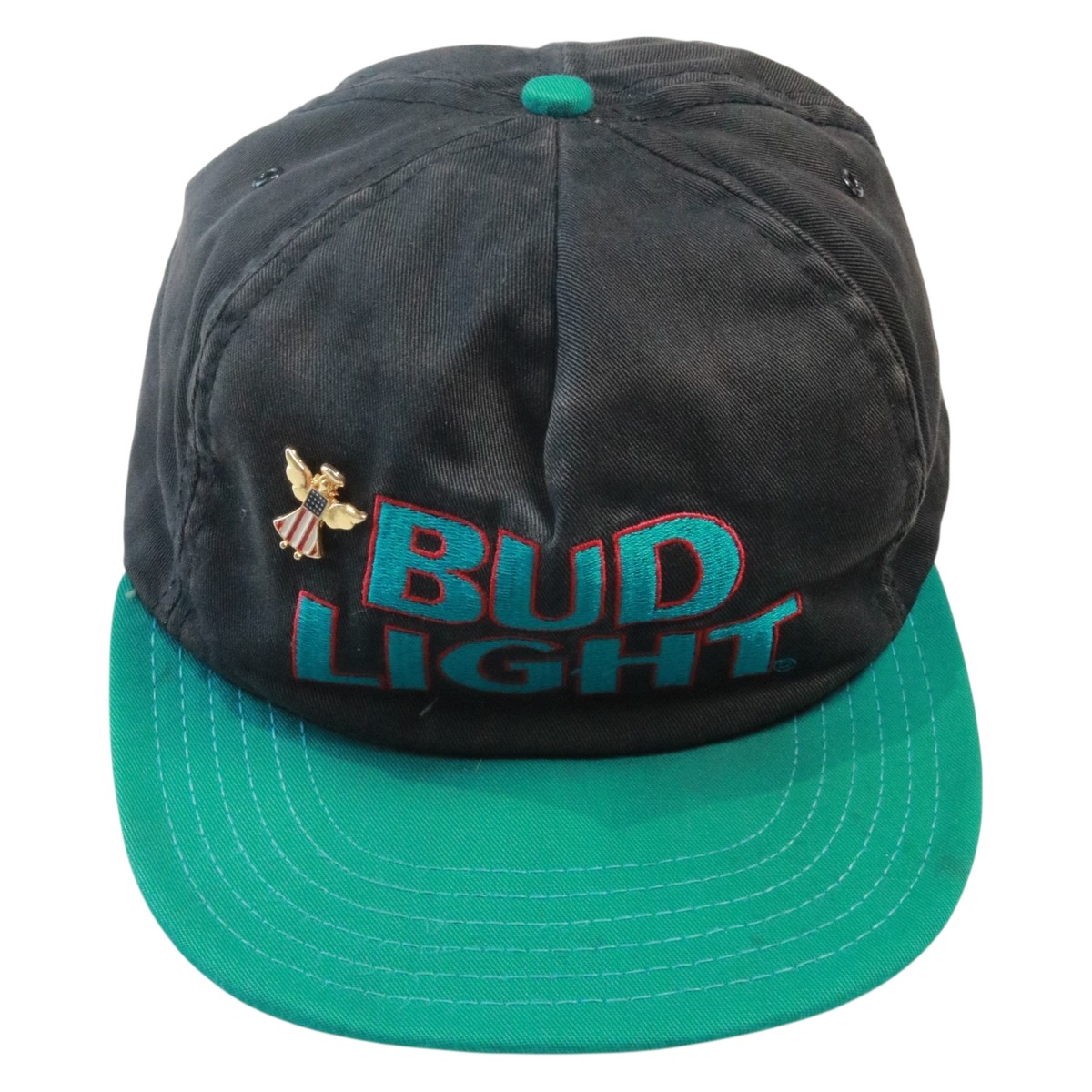 bud light cap made in usa 90s | focus