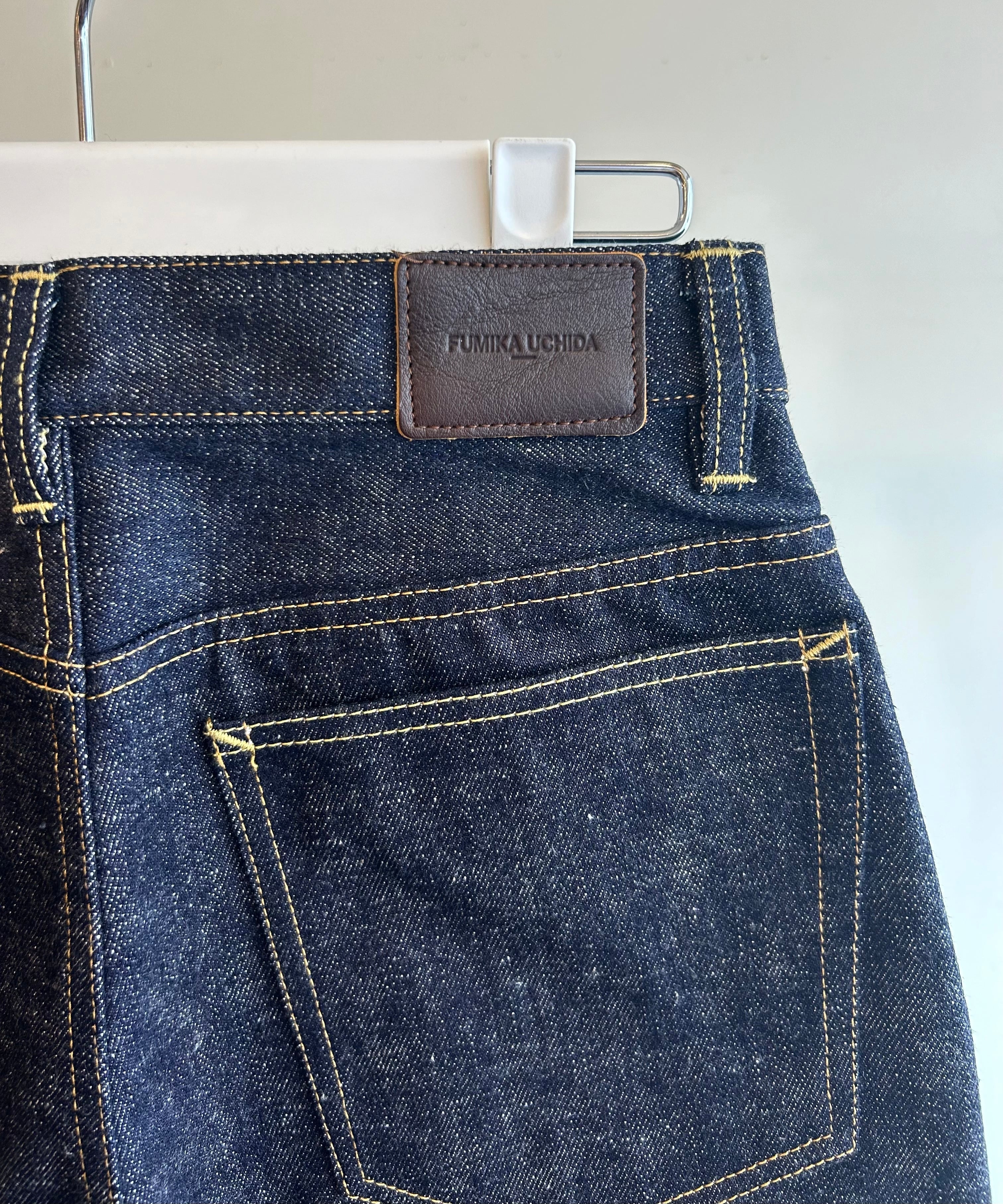 FUMIKA_UCHIDA / TSP-DM002 DENIM STARAIGHT PANTS RIGID DENIM FUMIKA_UCHIDA / TSP-DM002 DENIM STARAIGHT PANTS RIGID DENIM