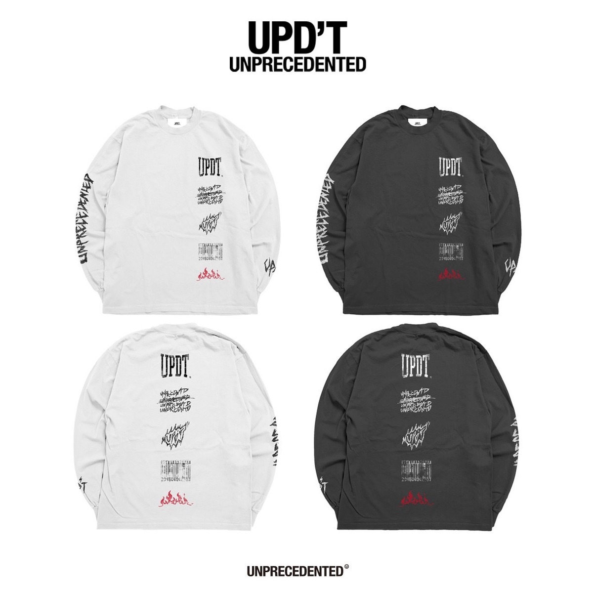UPD’T Five motifs Long-sleeved T-shirt | UPD'T-UNPRECEDENTED-