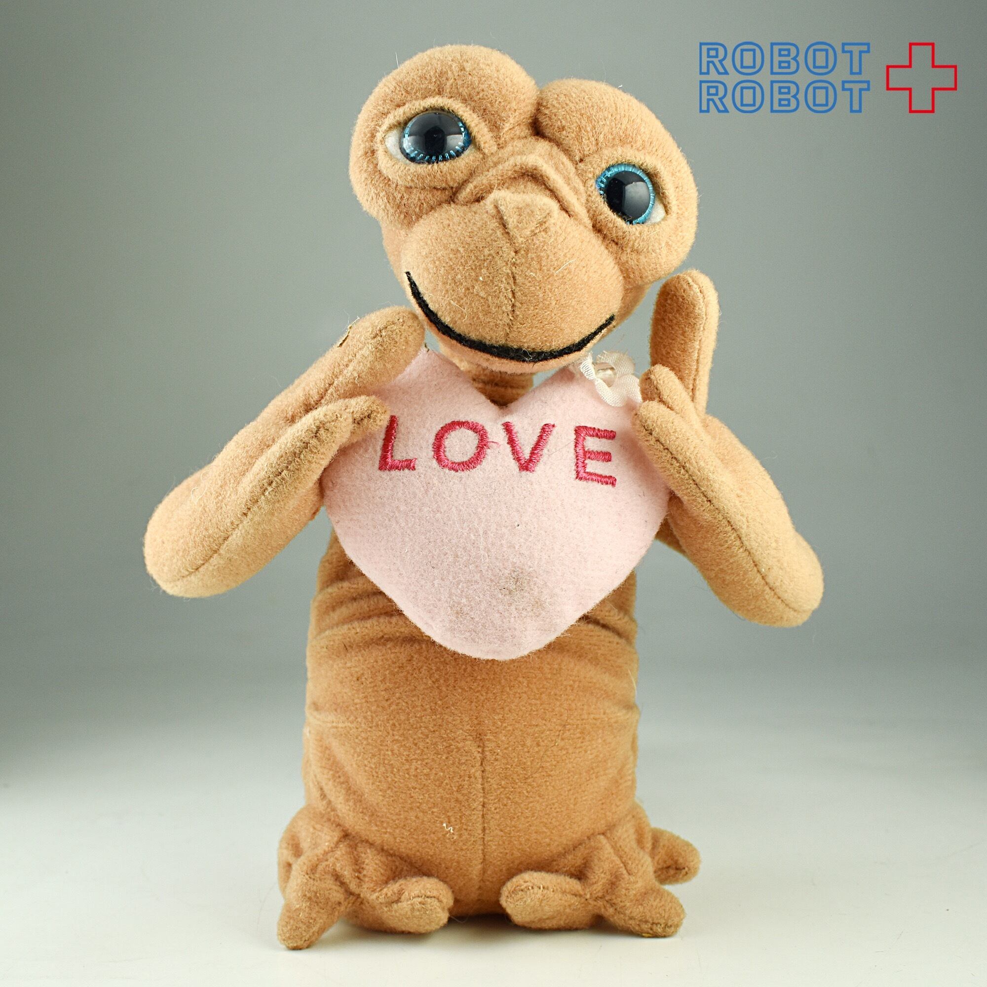 USJ E.T. ミニぬいぐるみ ピンクのハートにLOVE | ROBOTROBOT