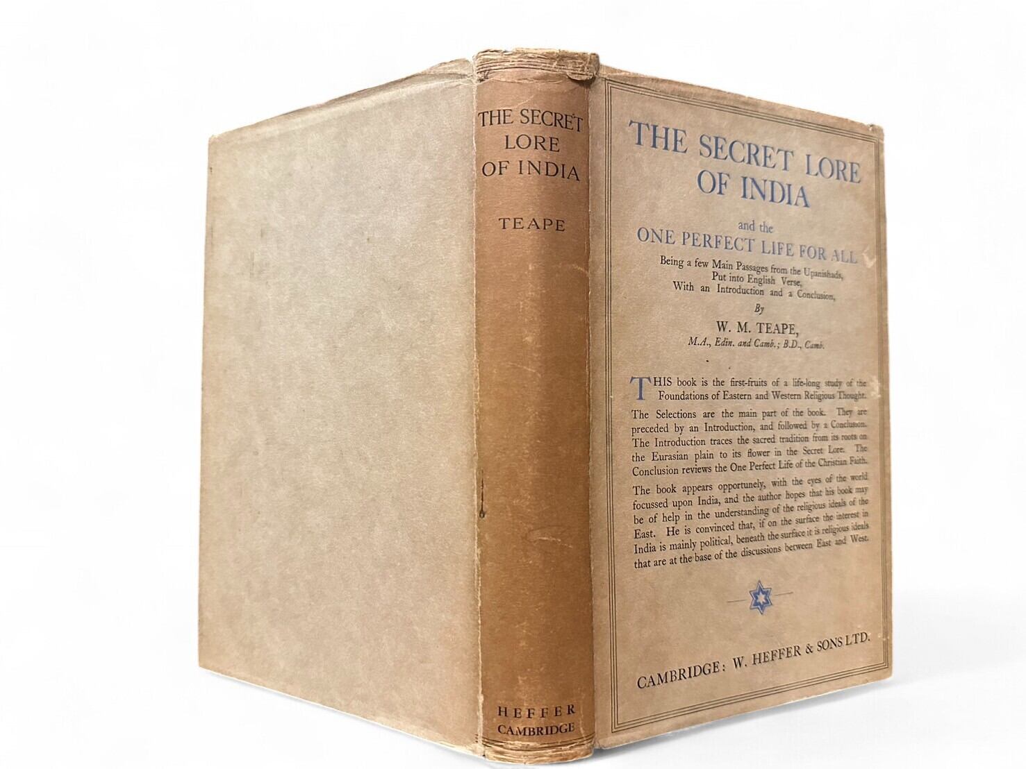 SAA121 FIRST EDITION The Secret Lore Of India And The One Perfect SAA121 FIRST EDITION The Secret Lore Of India And The One Perfect