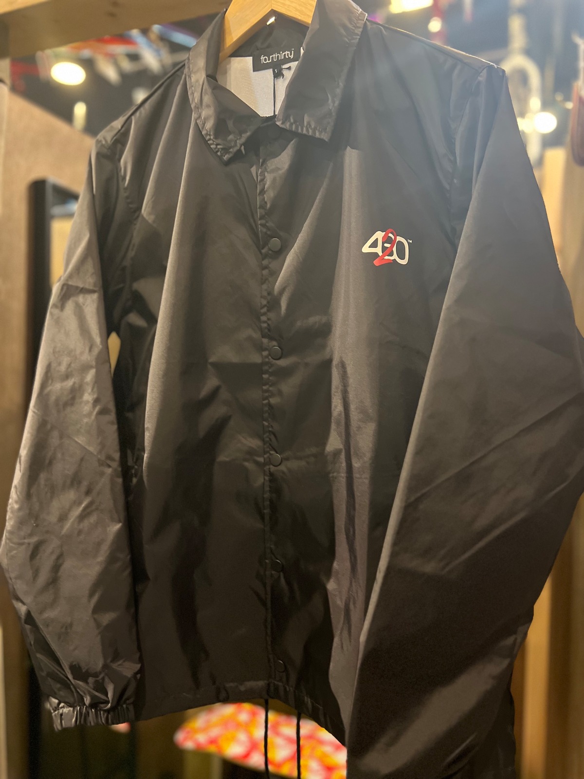 430 / LIFE 20TH ANNIVERSALY “ AREA CODE 420 ” ORIGINAL COACH JACKET | Room
