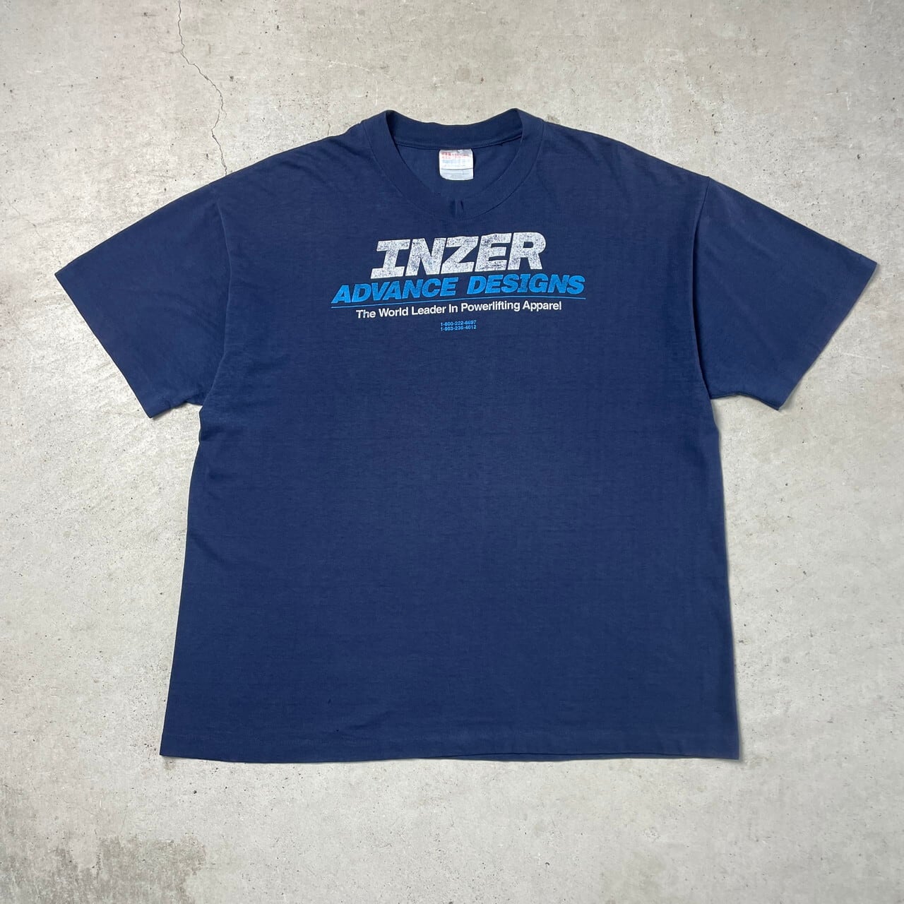 90年代 USA製 inzer advance designs 企業ロゴ プリントTシャツ メンズXL 古着 90s ヴィンテージ ビンテージ ...