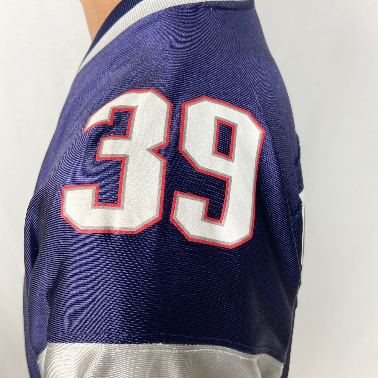 NFL ニューイングランド・ペイトリオッツ メッシュ ユニフォーム メンズXL 古着 New England Patriots Reebok ...