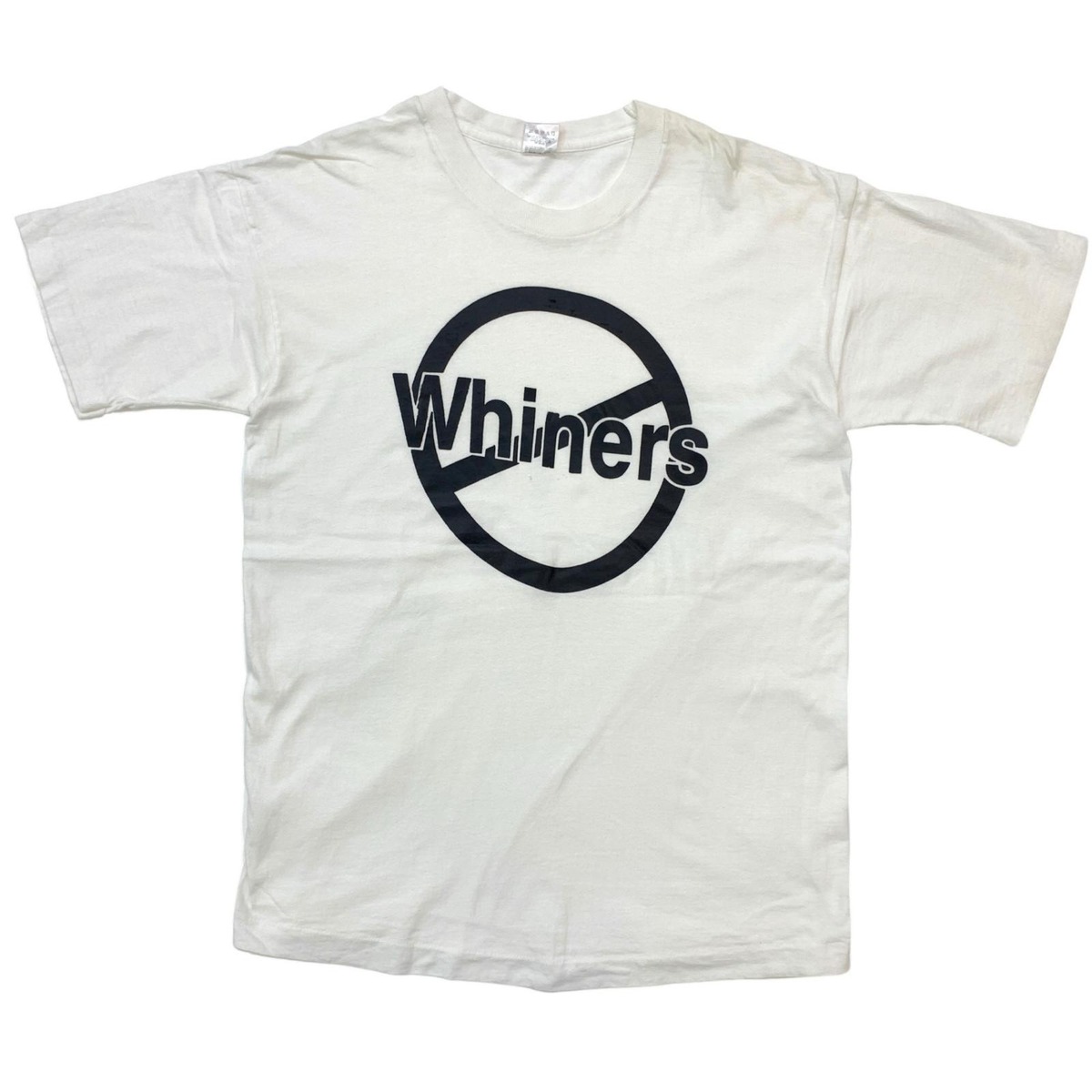 FRUIT OF THE LOOM フルーツオブザルーム 半袖Tシャツ 90年代 No Whiners USA製 ホワイト サイズ：L ...