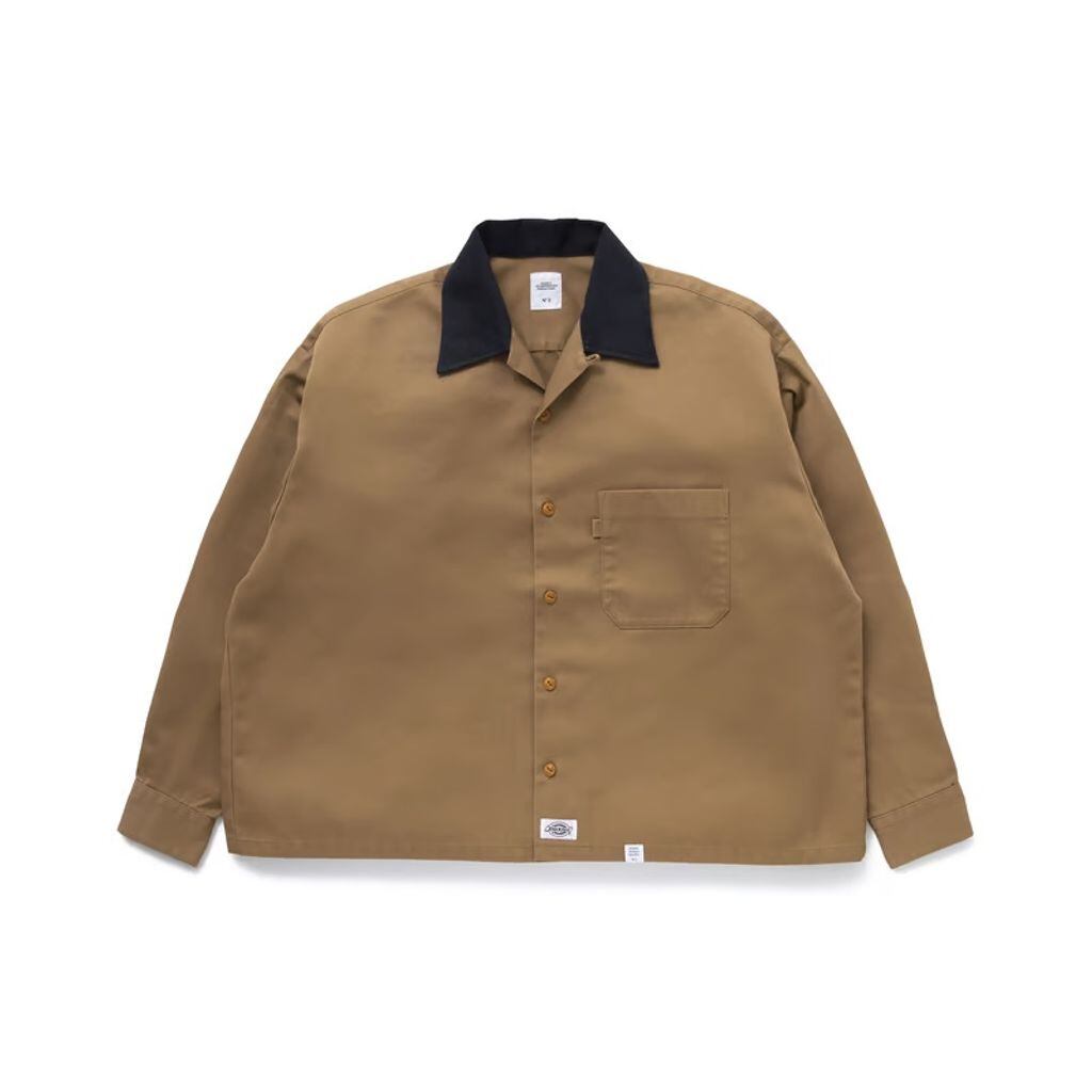BEDWIN & THE HEARTBREAKERS Dickies Ex.OPEN COLLAR SHIRT “AARON” | Pay ID