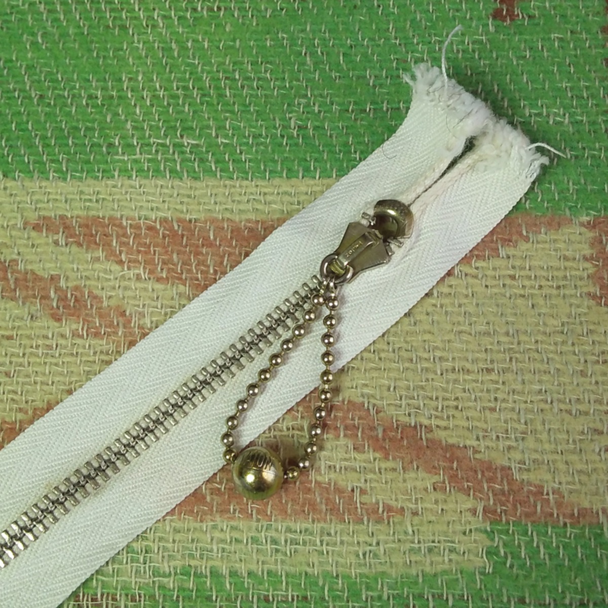 30s TALON Zipper BALL CHAIN WH | Wonder Wear ヴィンテージ古着ネットショップ