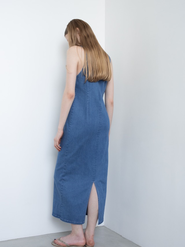 frill denim onepiece | Katrin TOKYO