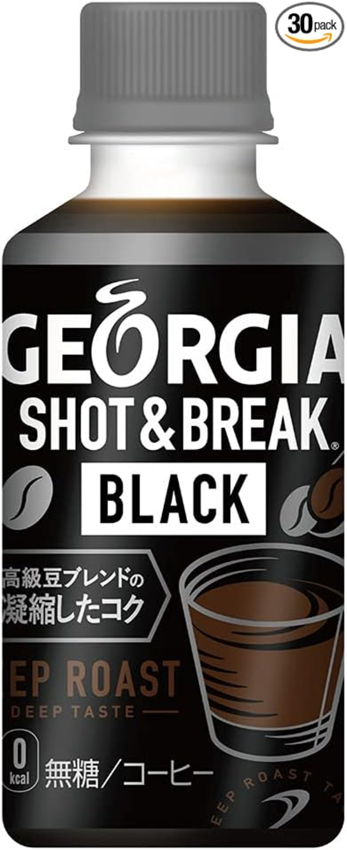 コカ・コーラ ジョージア ショット&ブレイク ブラック 195mlPET×30本1 | hero01
