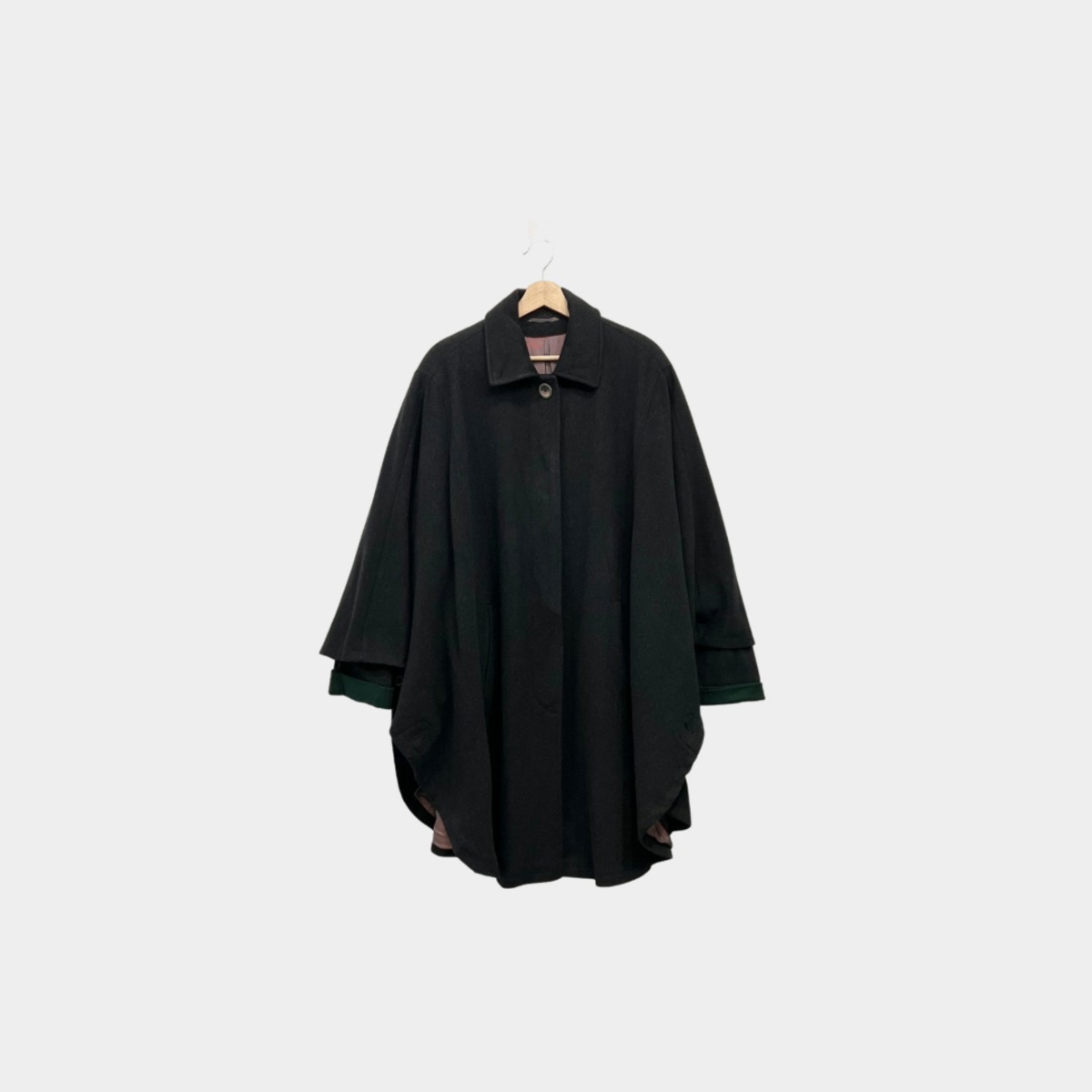 tyrolean wool cape | Hype