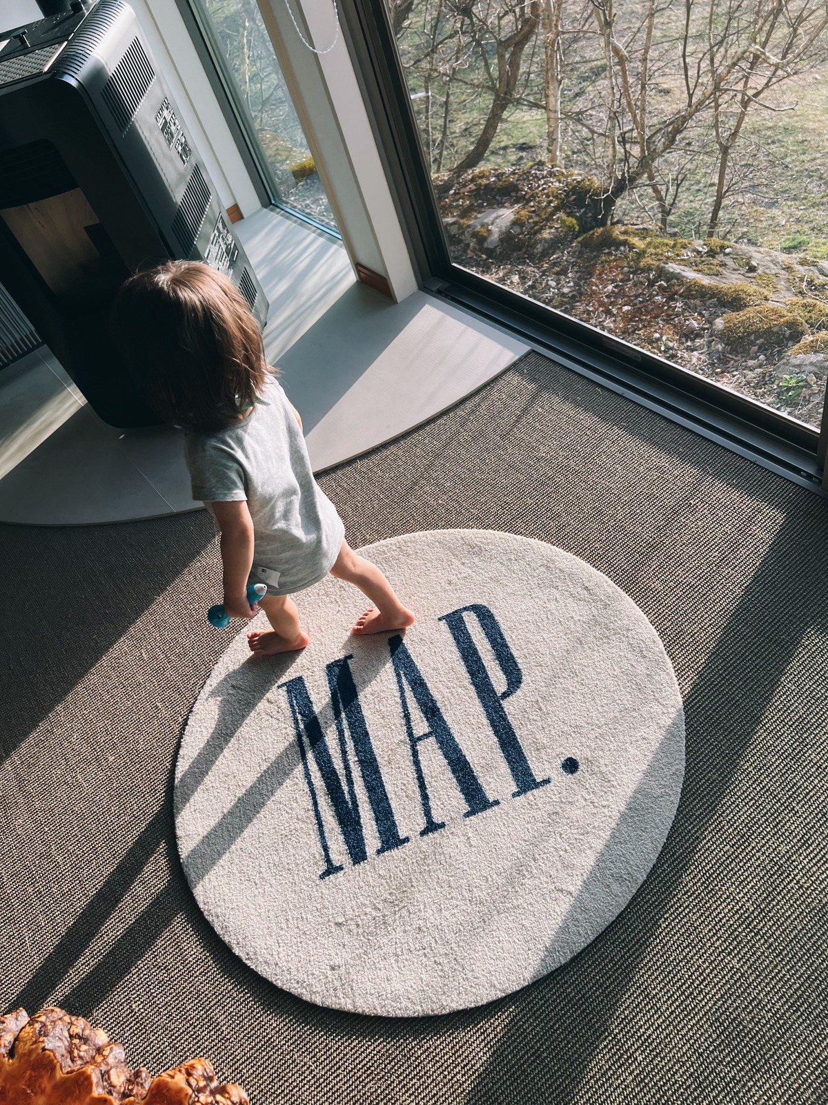 【map.】LOGO RUG / CIRCLE | OVERLAP CLOTHING