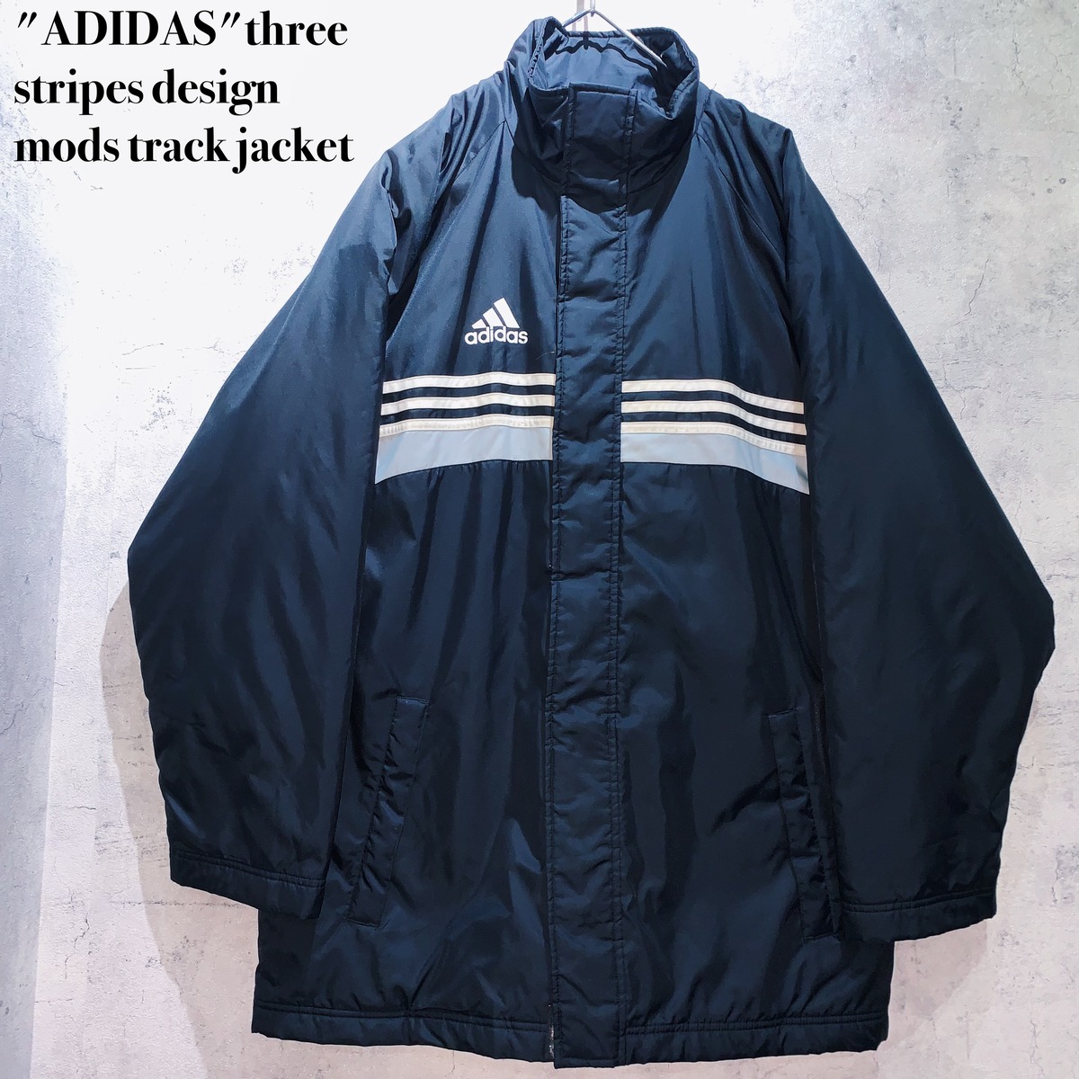 "ADIDAS"three stripes design mods track jacket | ayne