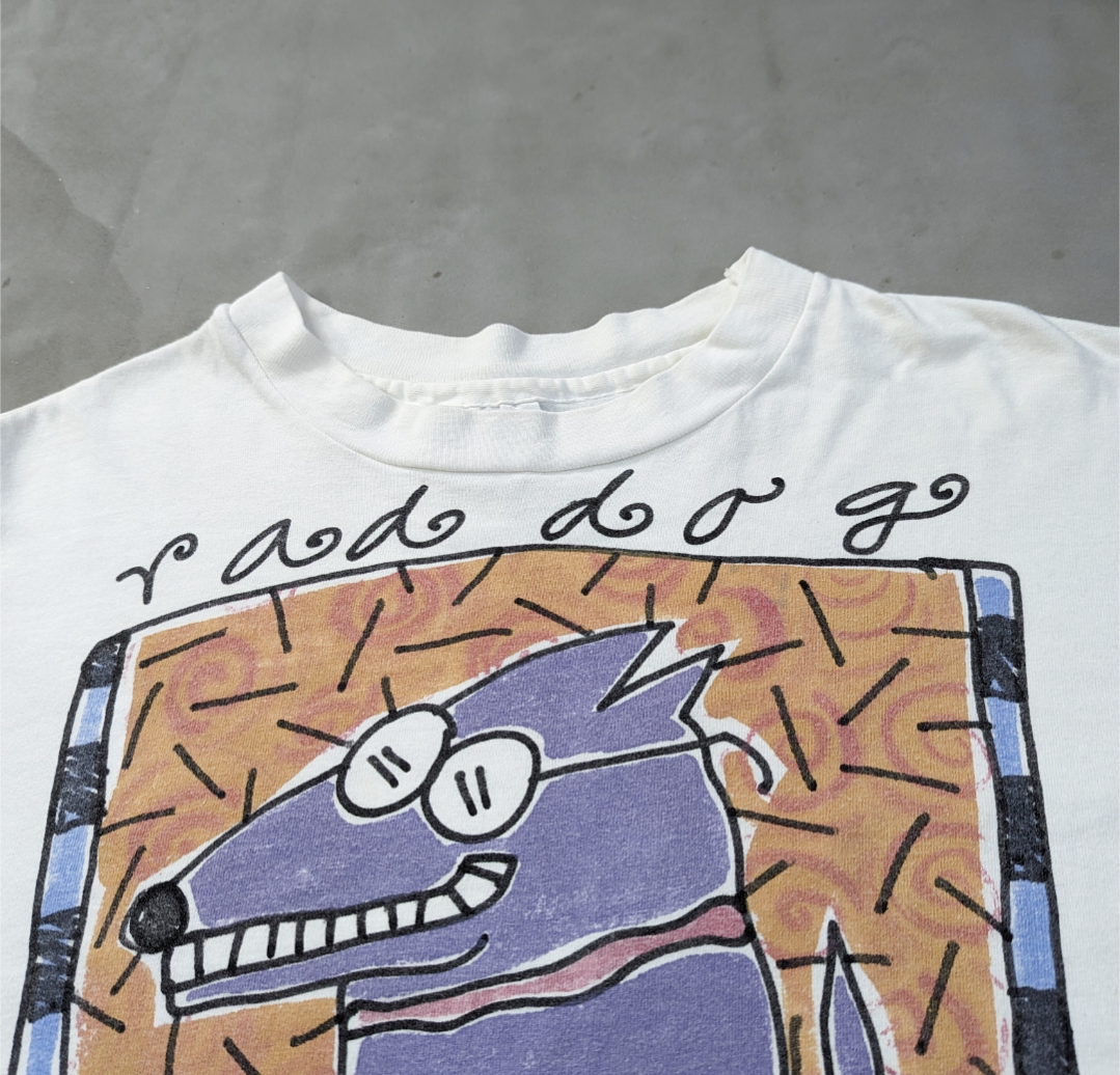 90s rad dog art l/s tee 小岩店 | What’z up