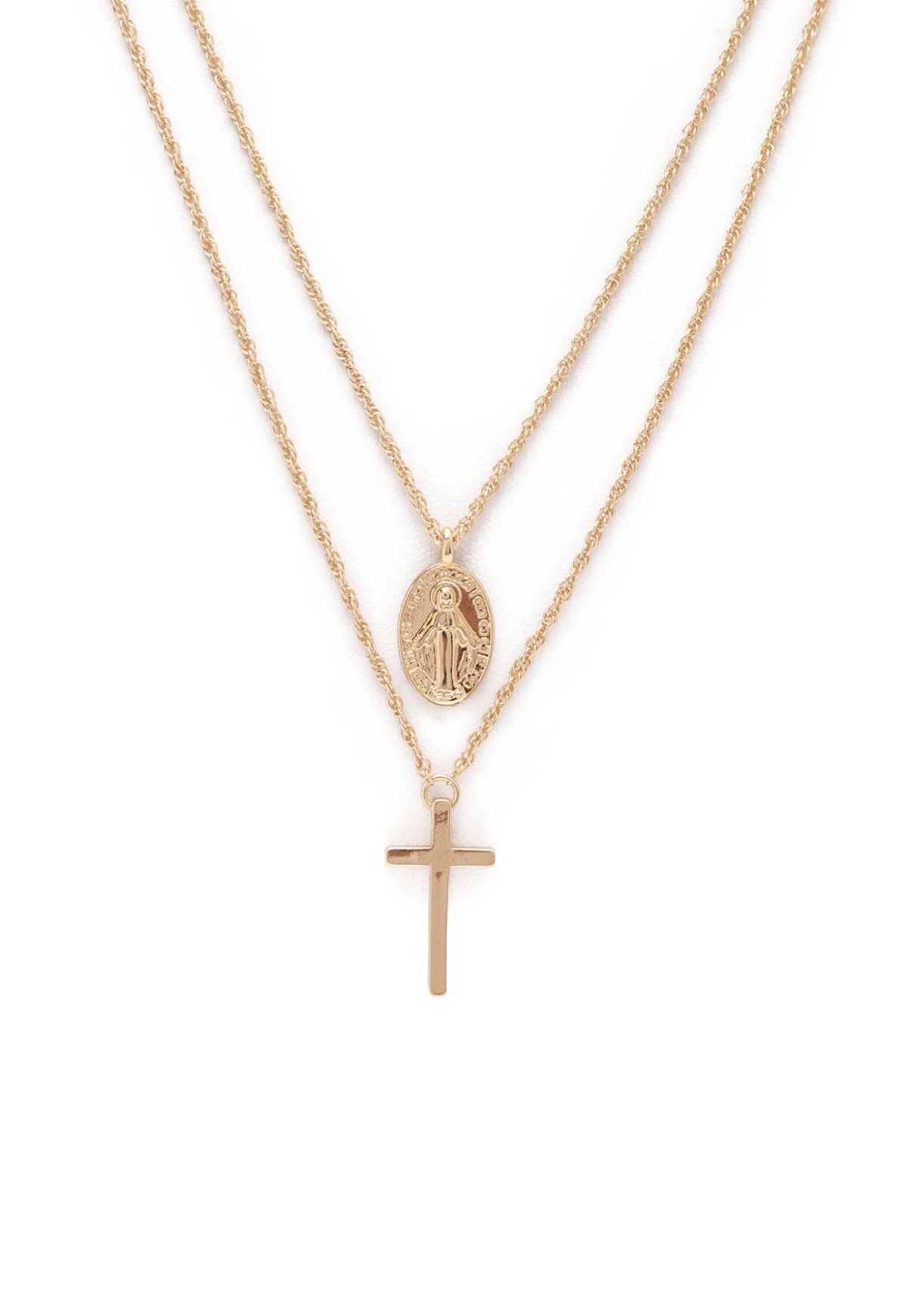 Feelin' Holy Layered Chain Necklace | B.W.P