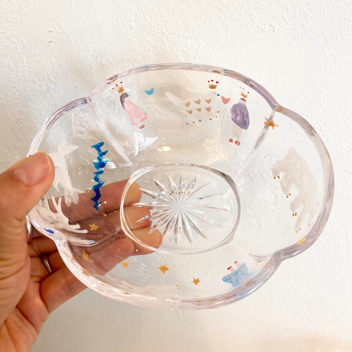 【TOKITUGI】レトロガラス 〈女の子と男の子と動物達〉 | coromani