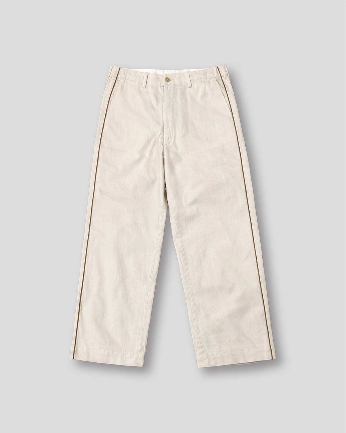 MM PAJAMA TROUSERS IVORY | BEARD ROOM