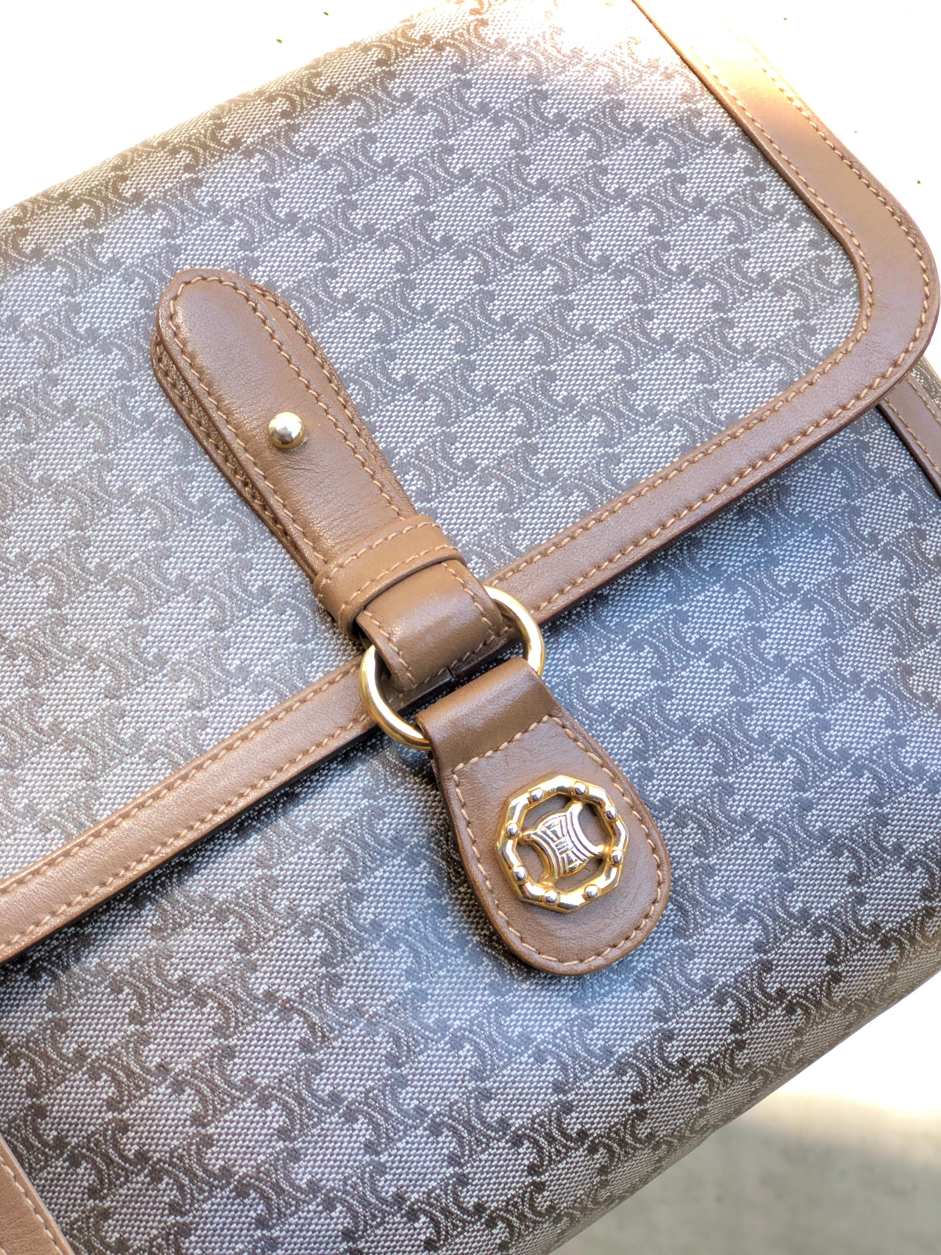 CELINE セリーヌ マカダム トリオンフ スクエア ショルダー CELINE セリーヌ マカダム トリオンフ スクエア ショルダー