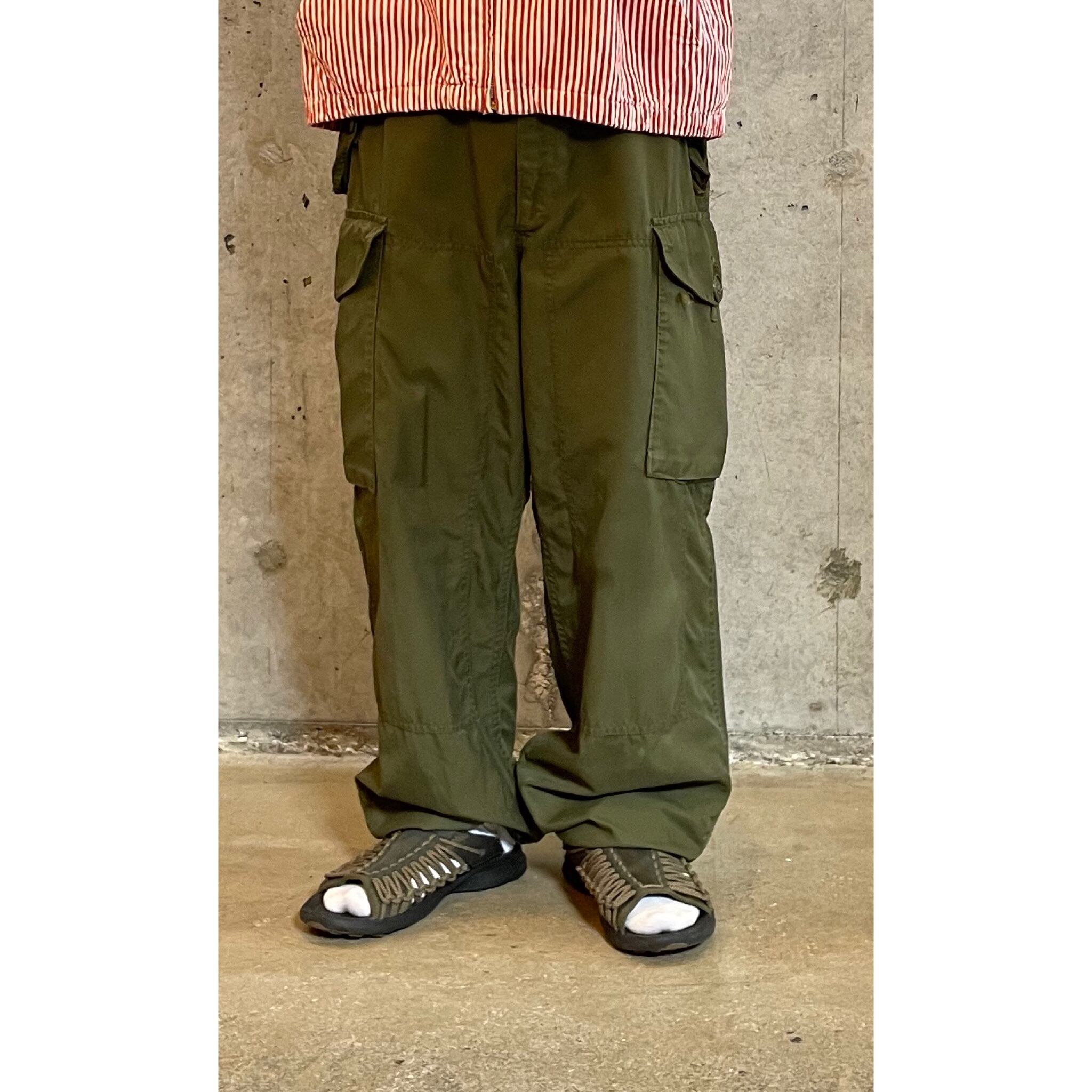 【FIFTY-FIFTY】カナダ軍 ECW WINDPROOF over pants -7085- | cv