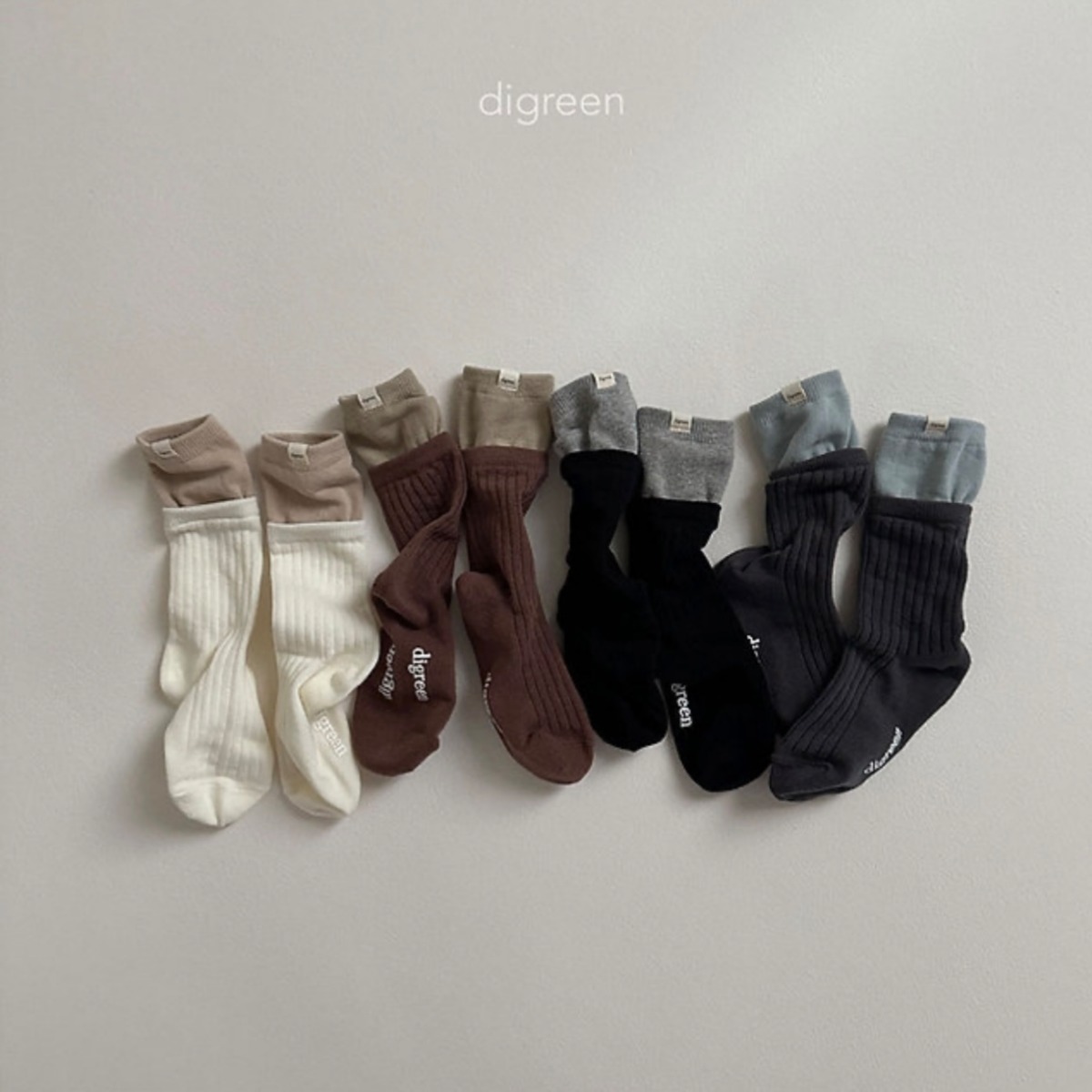 【即納】layered socks set | digreen | kikito