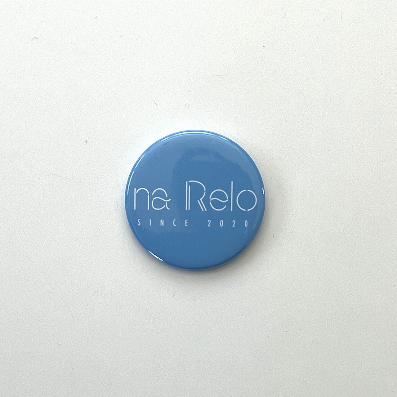 naRelo 2024 Live badge set / White・Blue | na Relo shop