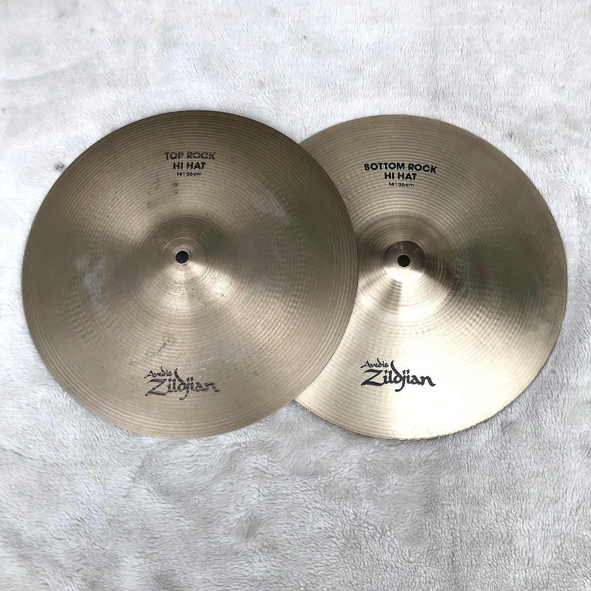 Zildjian Avedis Zildjian ROCK HI HAT 14"/36cm Top & Bottom Set ...