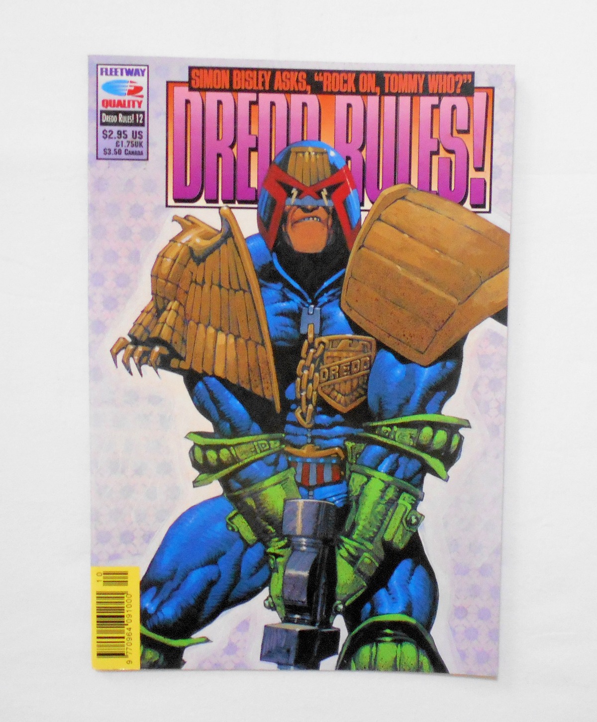 【DREDD RULES! [ジャッジ・ドレッド JUDGE DREDD]】 #12 FREETWAY/QUALITY ＜1992年＞ ROCK ON, TOMMY WHO? by ...
