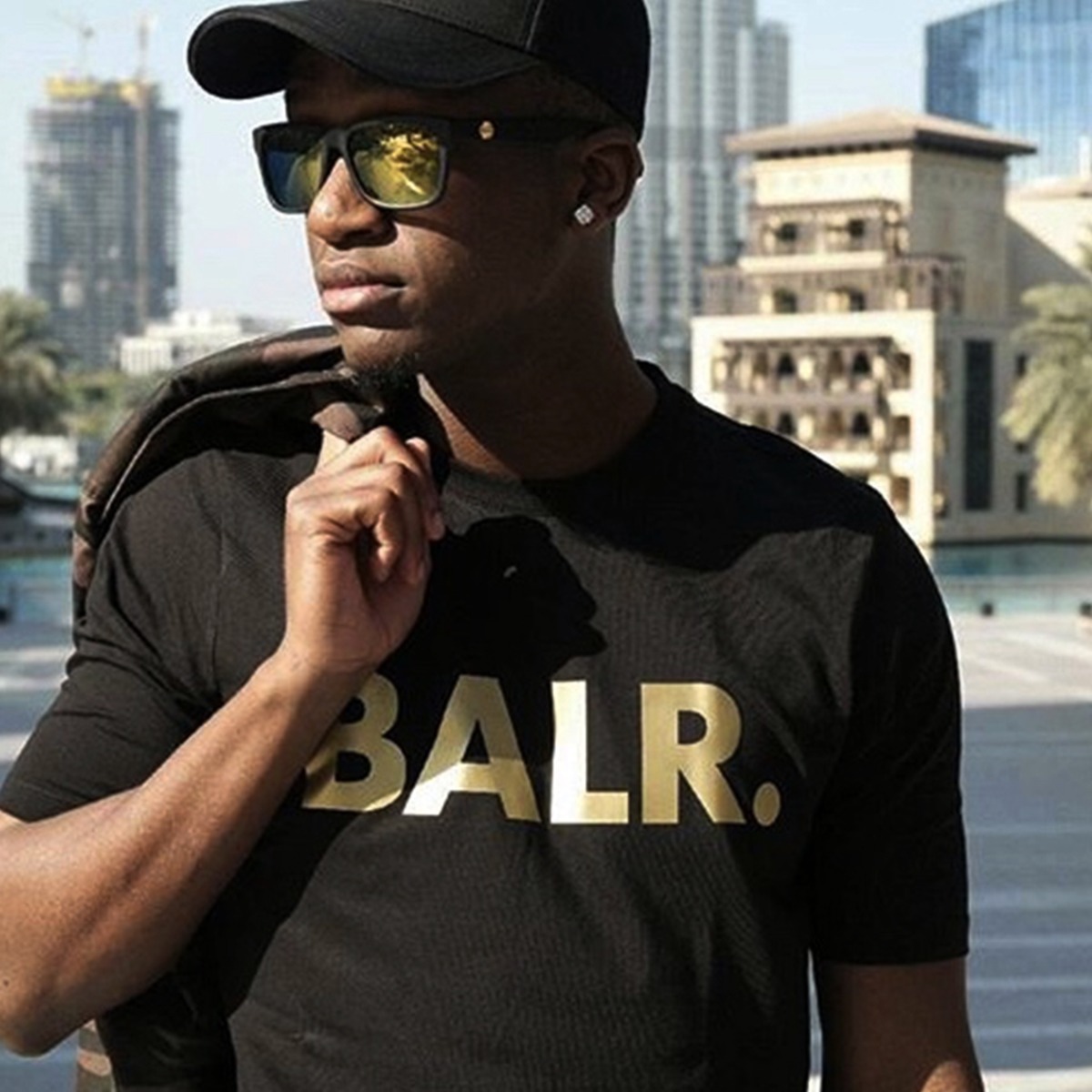 BALR BRAND SHIRT GOLD | ADEOS