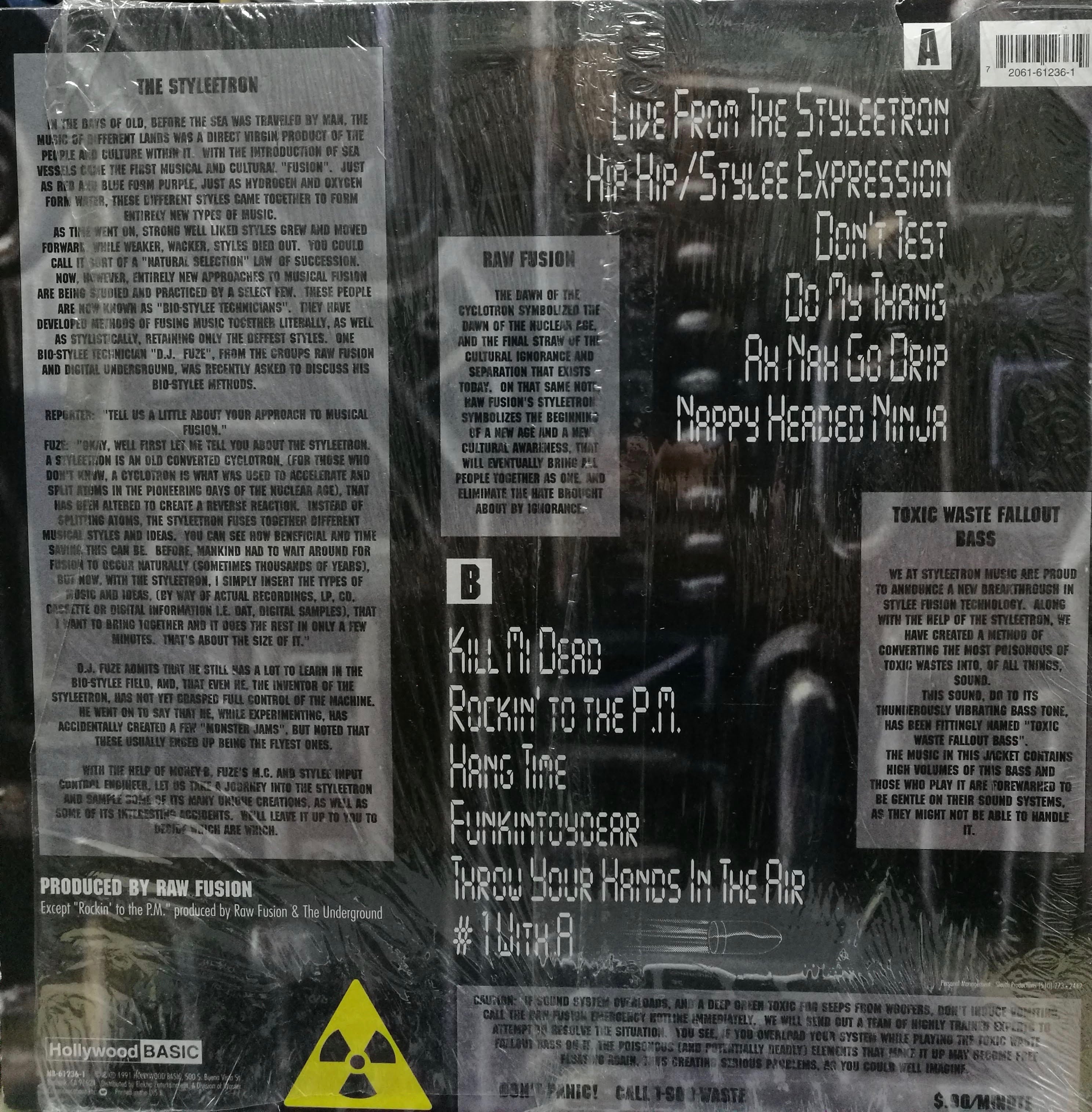 【LP】Raw Fusion / Live From The Styleetron | COMPACT DISCO ASIA