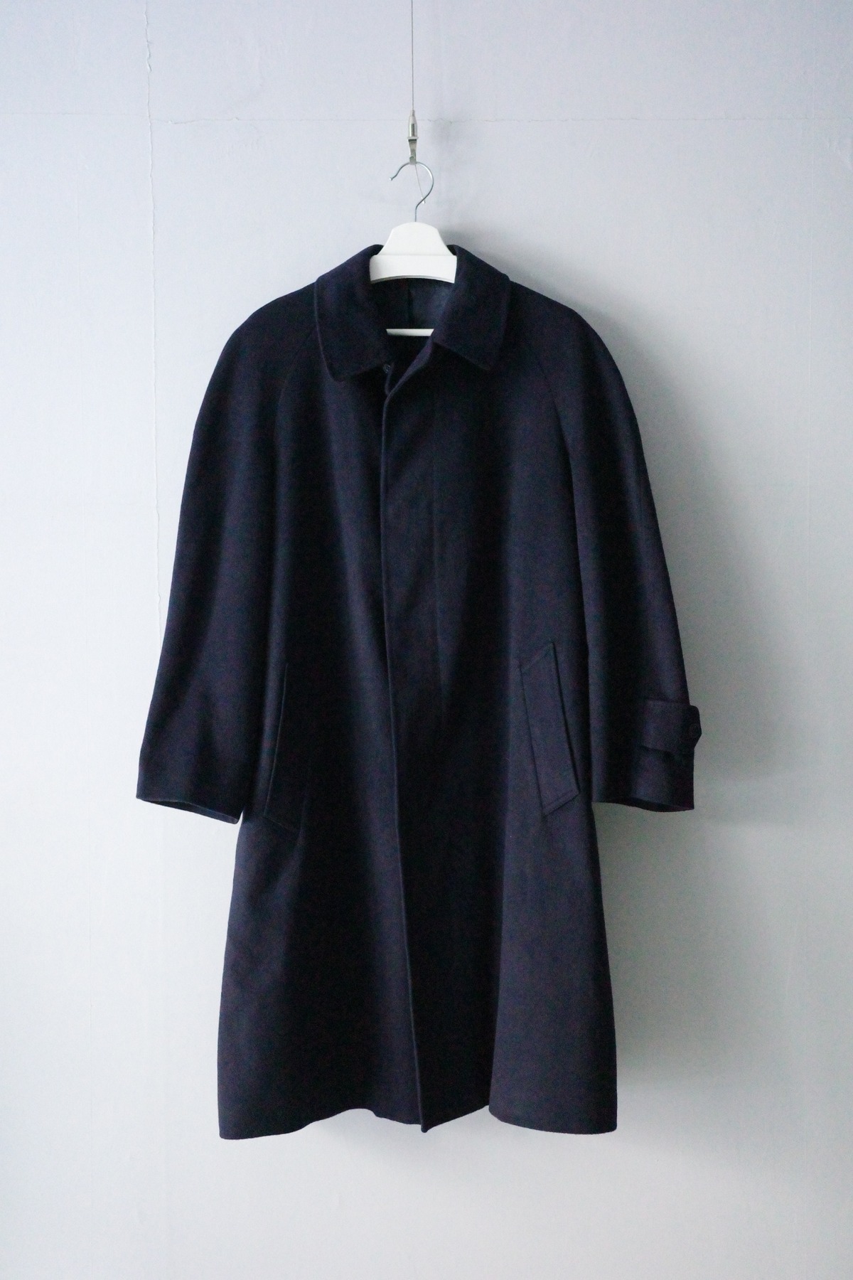 John Harding x Tibbett Cashmere balmacaan coat MADE IN ENGLAND | nola