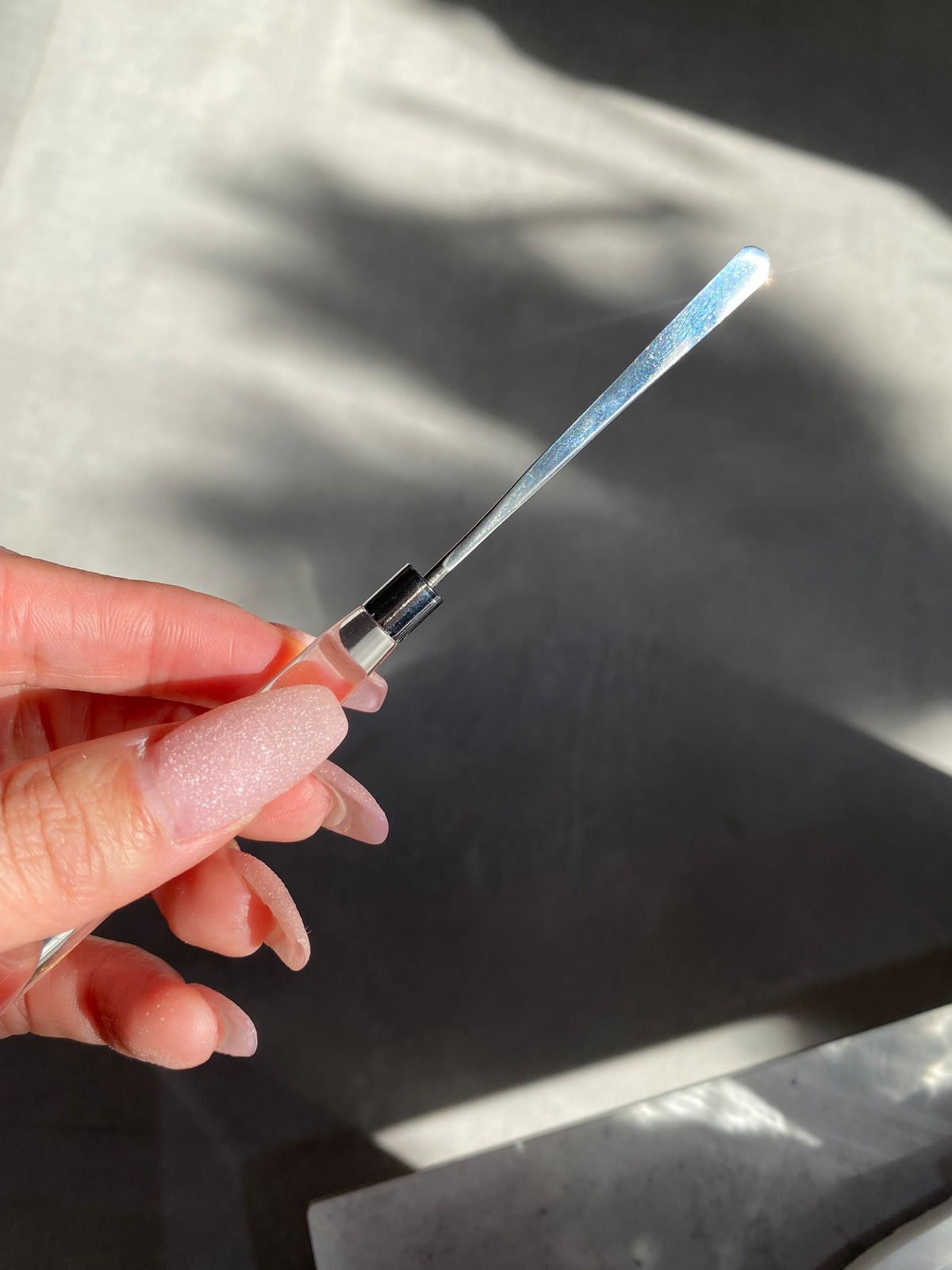 Clear spatula | NAILS ON edition