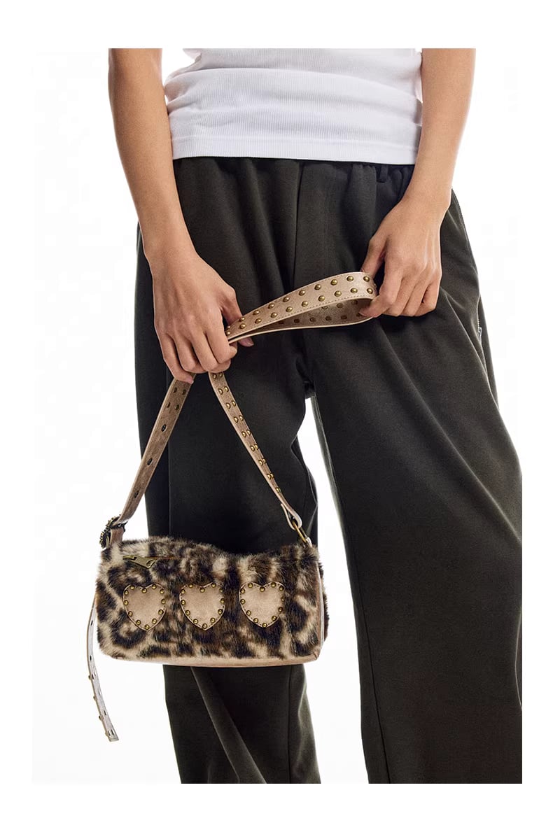 CONP Rivet Leopard Print Bag | 匁.Store