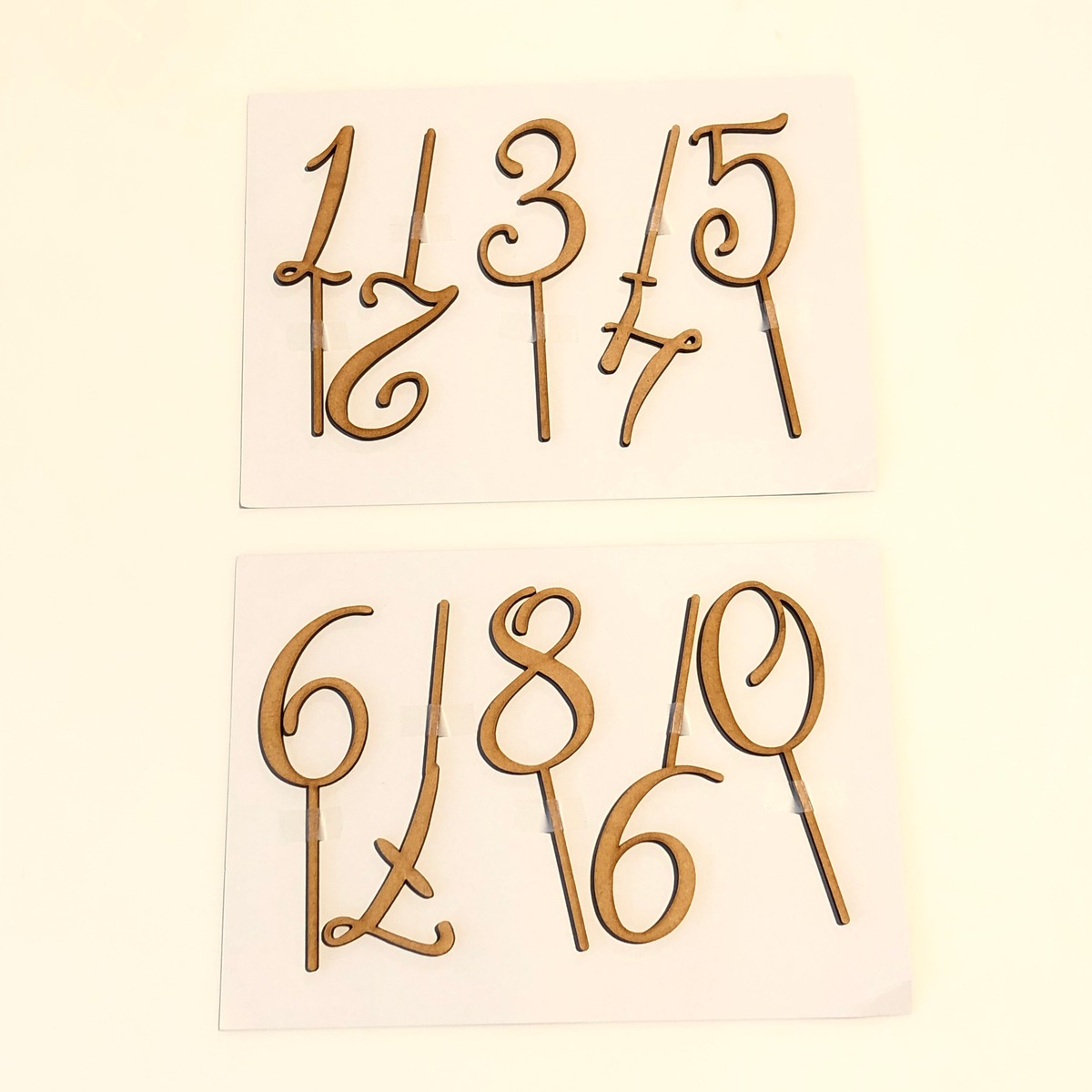 KNOP クノップ ケーキトッパー / ナンバーセット1.2.3.4.5.6.7.8.9.0 | kobito de punch/コビトデパンチ