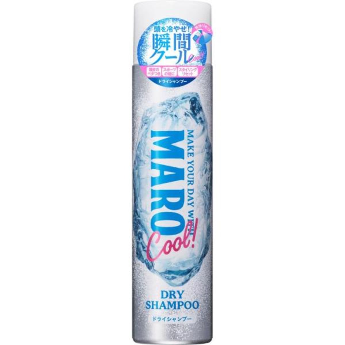 MARO ドライシャンプー ブルーシトラスの香り 95g スタイリング ボリュームアップ メンズ クール | hero01